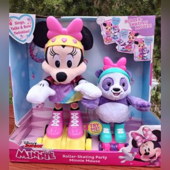 Disney | Toys | Disney Junior Minnie Rollerskating Party Minnie Mouse ...